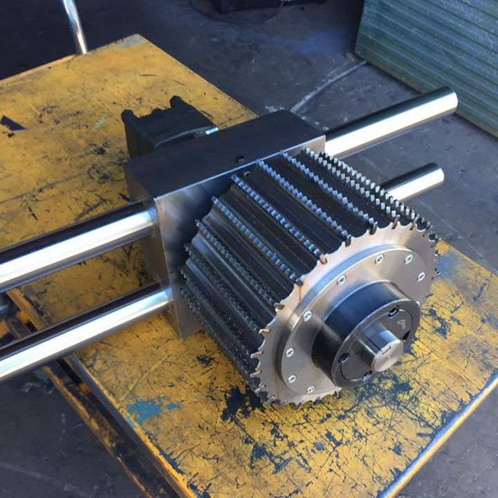 Hydraulic Drive Hob with Slide Bars – Grey Engineering